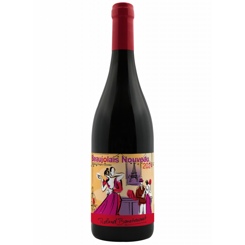 BEAUJOLAIS NOUVEAU ROUGE BOUCHACOURT 0,75L (2024)